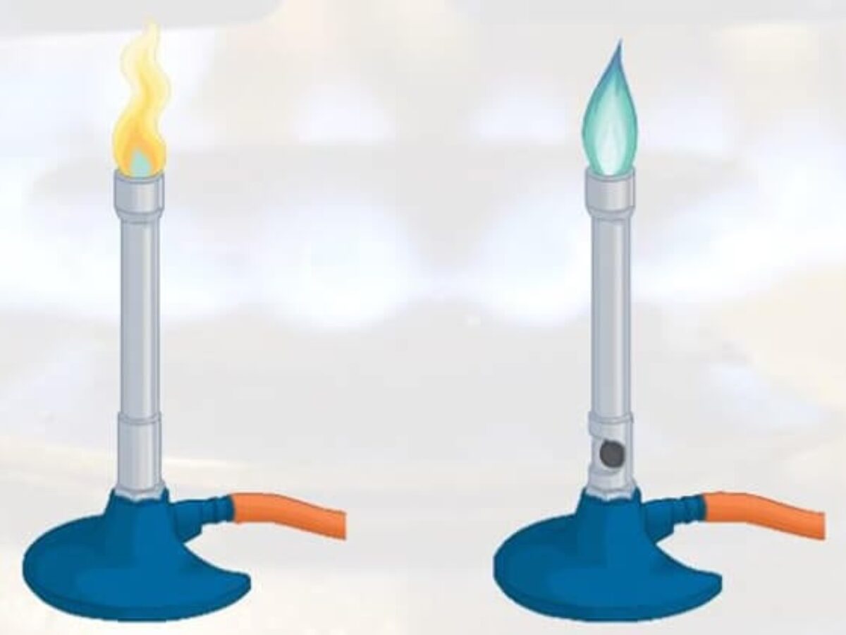 How To Get A Blue Flame On A Bunsen Burner