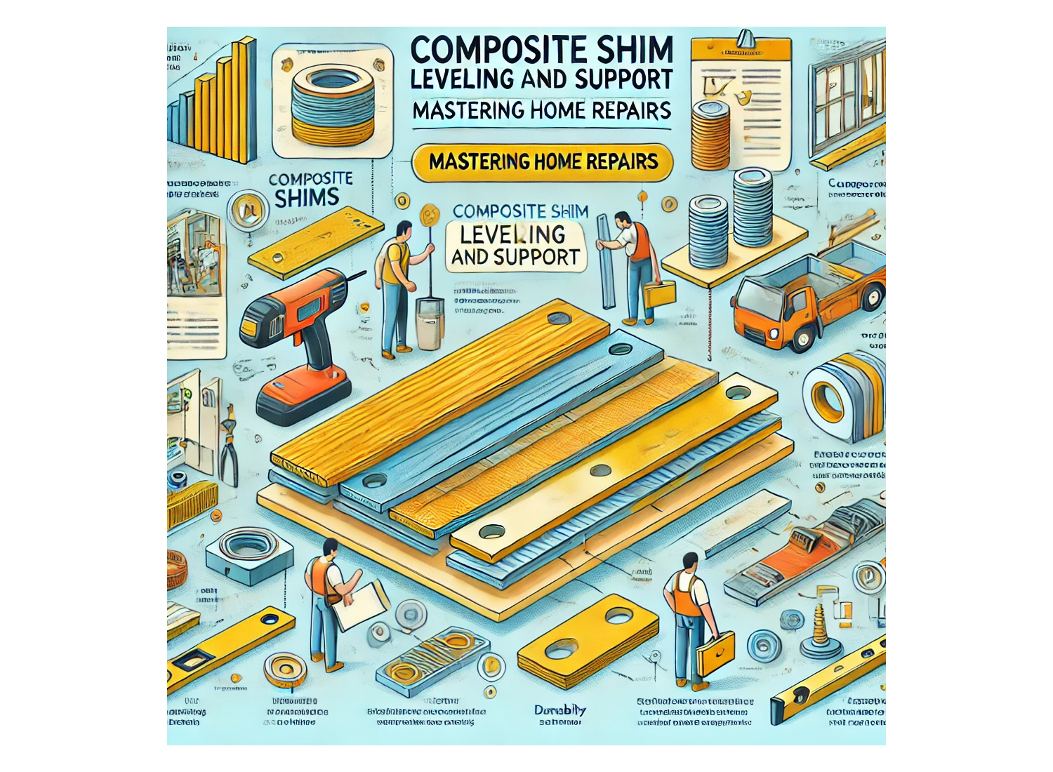 Composite Shim Leveling and Support: Mastering Home Repairs - Certified ...