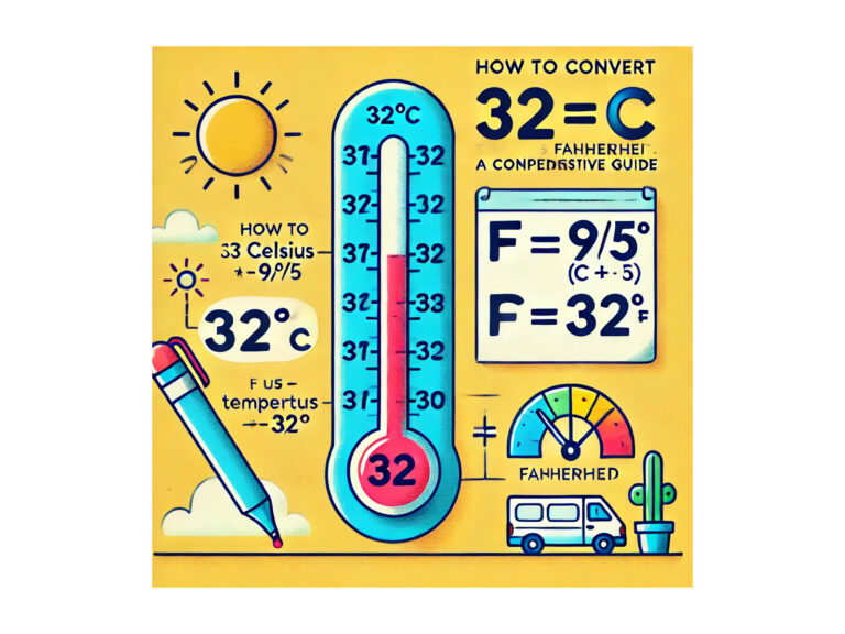 32 Celsius to Fahrenheit: Conversion Guide [Easily Solved]