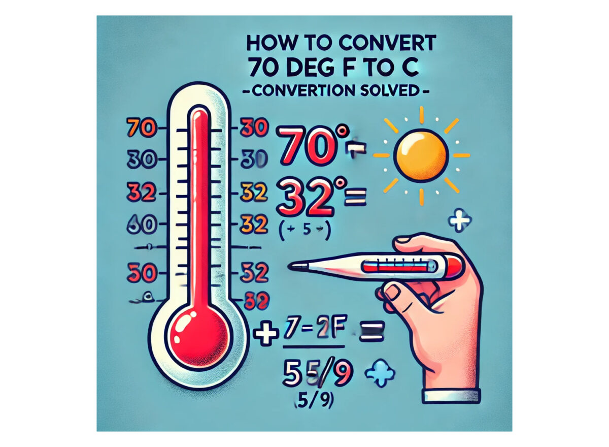 How to Convert 70 Degrees F to C Instantly | 2025 Guide