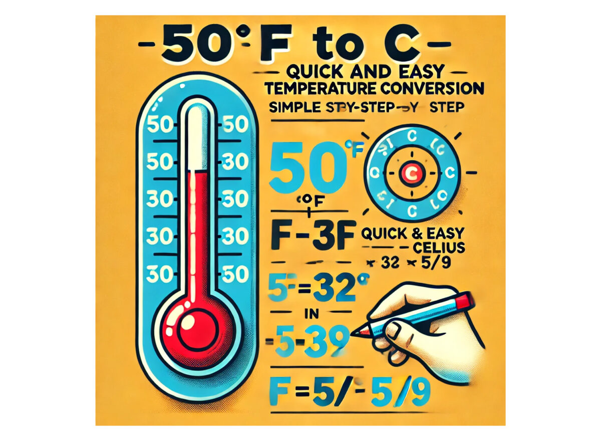 50 F to C: Quick Temperature Conversion [Easily Solved]