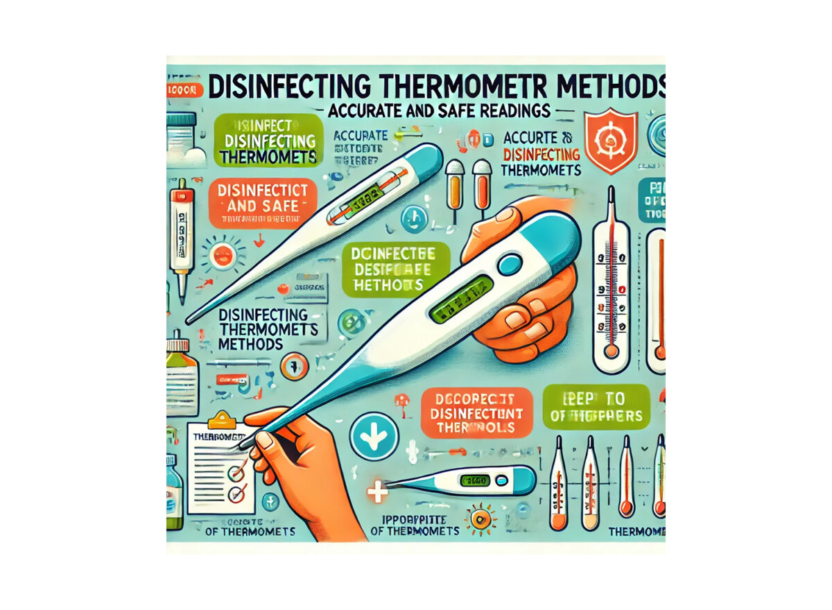Disinfecting Thermometer: Accurate and Safe Readings