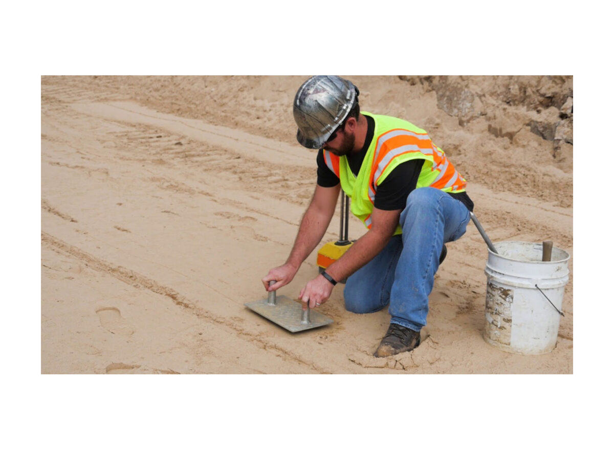Nuclear Density Test in Soil Compaction