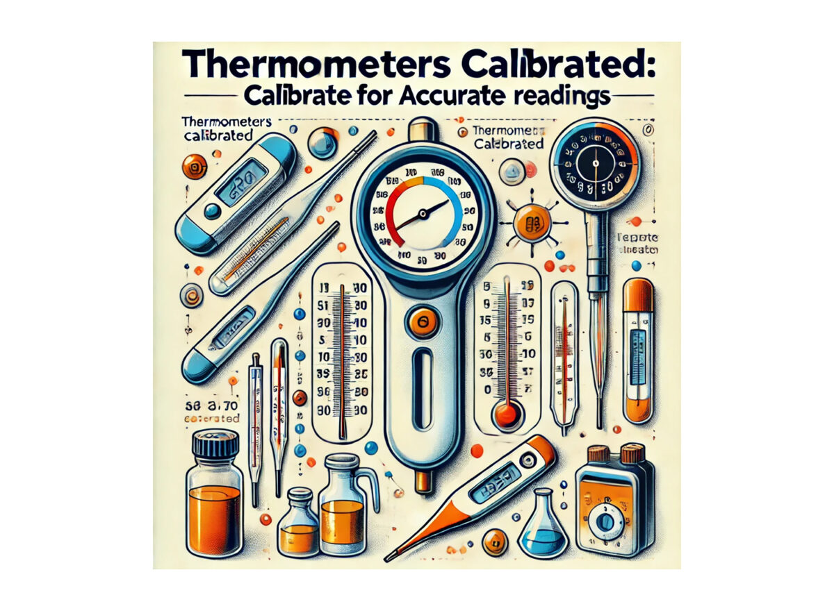 Thermometers Calibrated: Calibrate for Accurate Readings