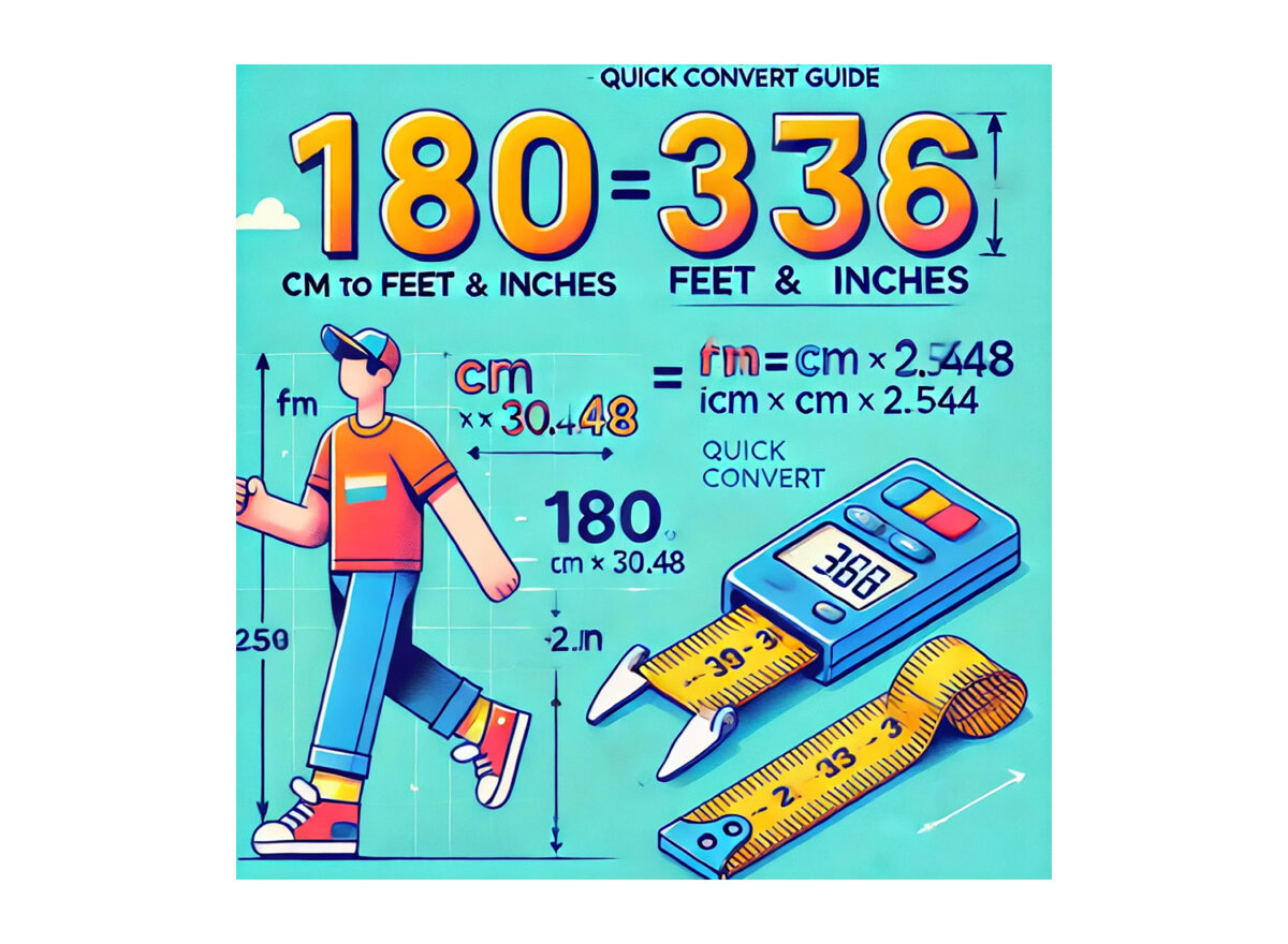 180 cm to Feet and Inches: Quick Convert Guide in 2025
