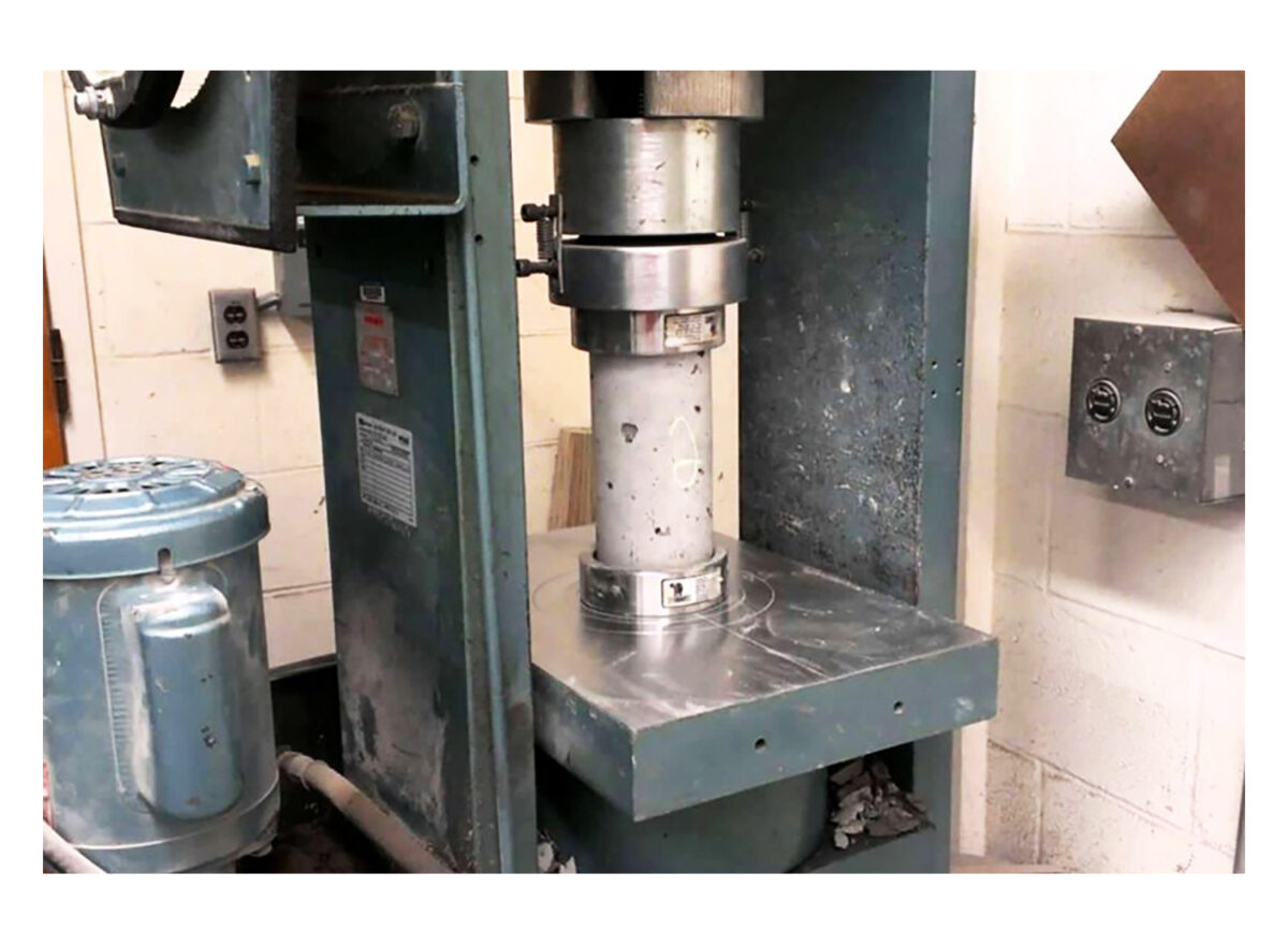 Concrete Break Machine Models for Efficient Strength Testing