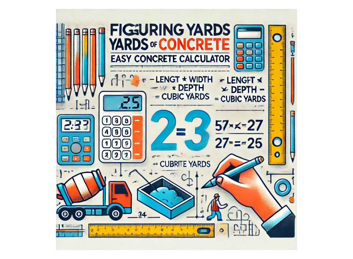 Figuring Out Yards of Concrete: Easy Concrete Calculator