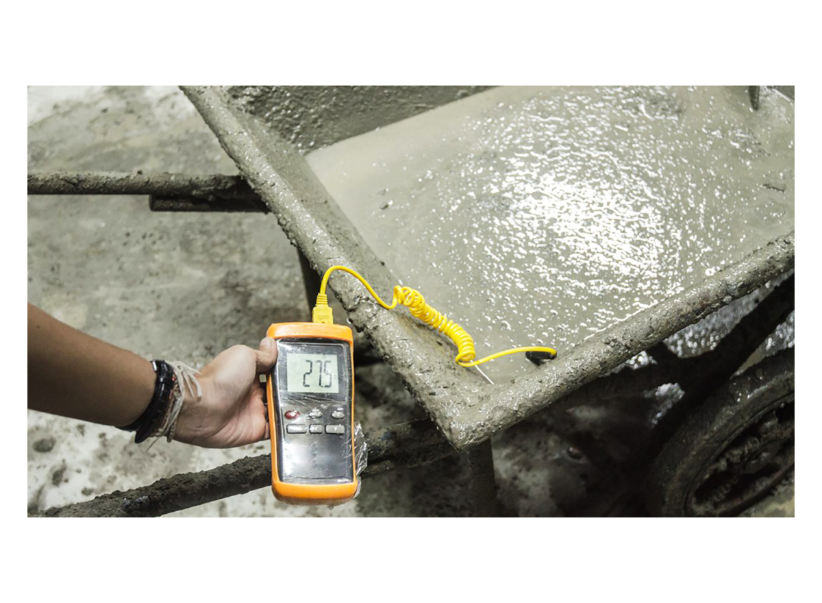Lab Grade Thermometer for Concrete Testing