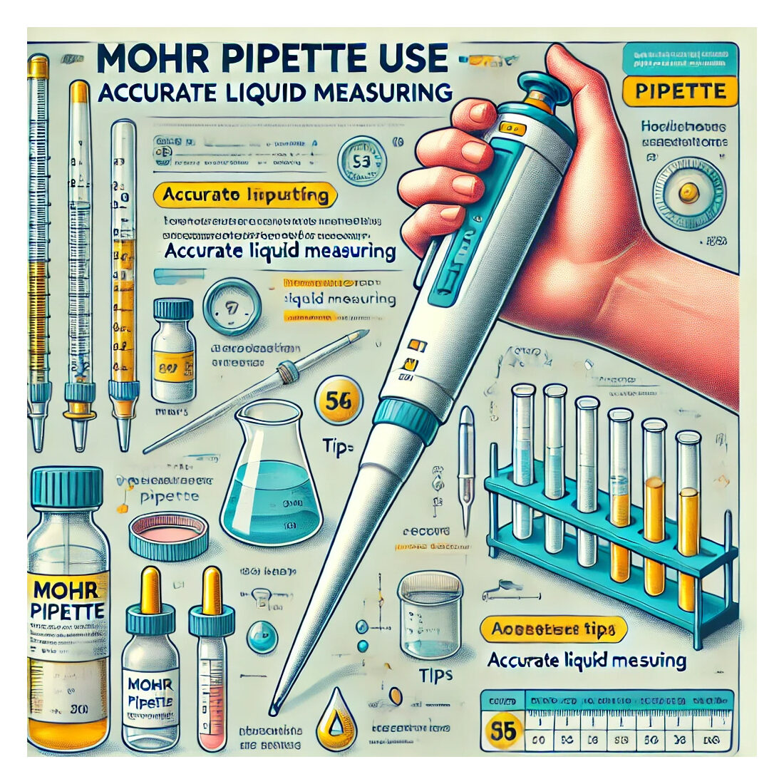 Mohr Pipette Function In Laboratory