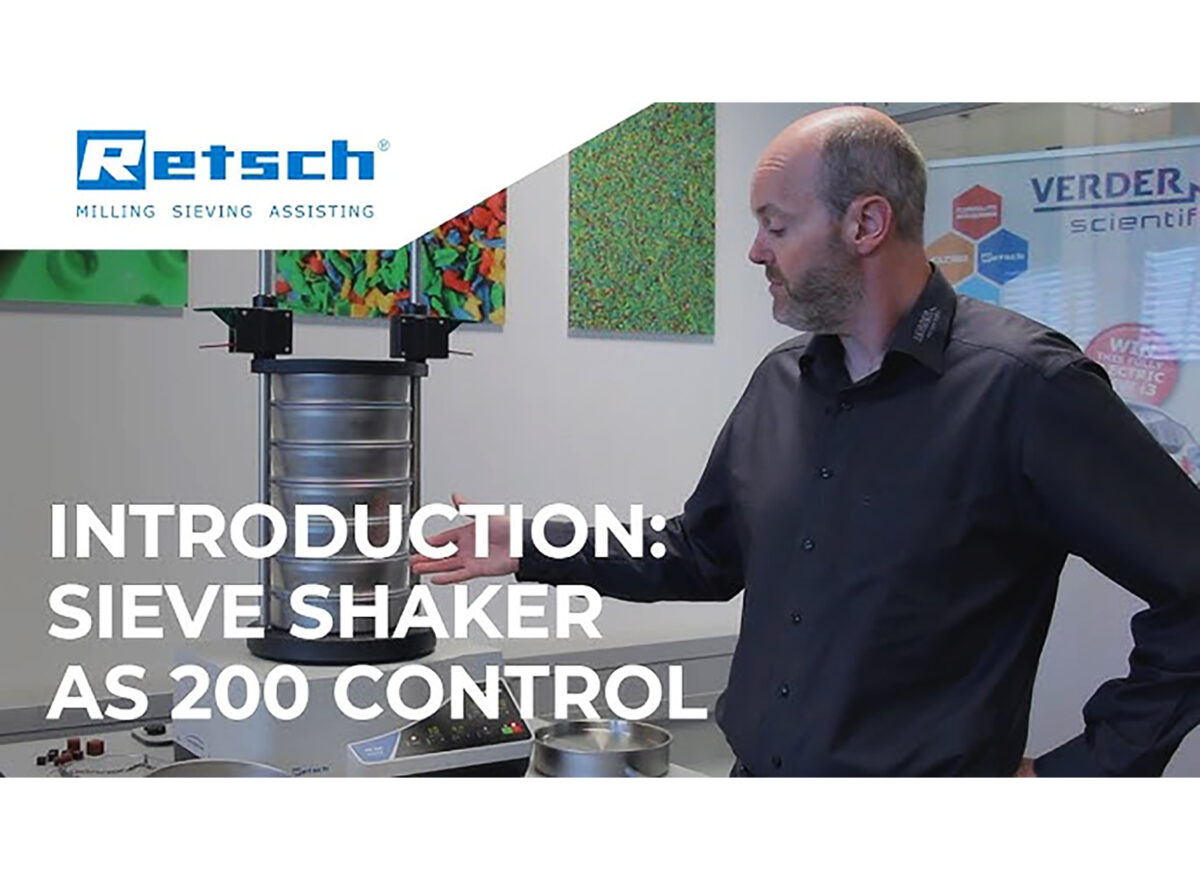 Retsch AS200 Sieve Shaker: Mastering Particle Size Analysis