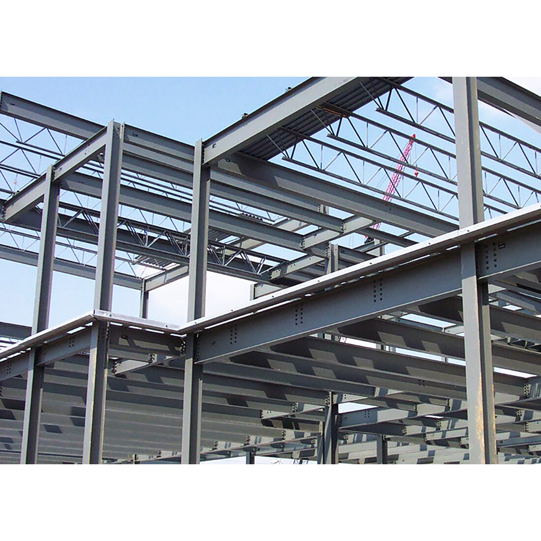 Steel Structure Building Build Using Steel Steel Construction