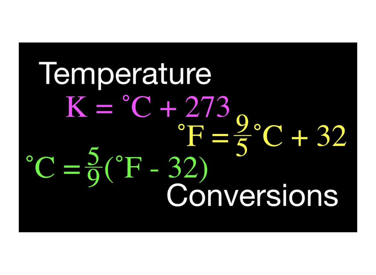 Temperature Conversions Table: Fahrenheit to Celsius